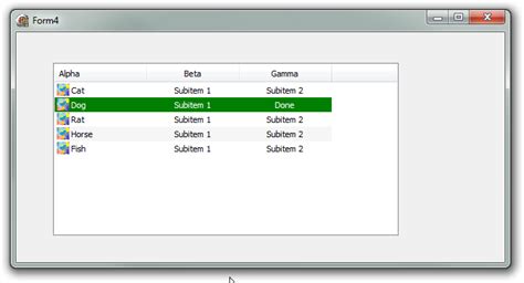 Listview Delphi Canvasfillrect In List View Stack Overflow