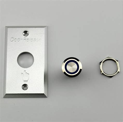 Durable Aluminum Alloy Push Button Switch Exit But Grandado
