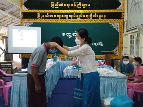 မအူပင်မြို့တွင် ကိုဗစ် ၁၉ ရောဂါ ကာကွယ်ထိန်းချုပ်ကုသရေးနှင့် အရေးပေါ်တုန့်ပြန်ရေးကာလတွင် ပူးပေါင
