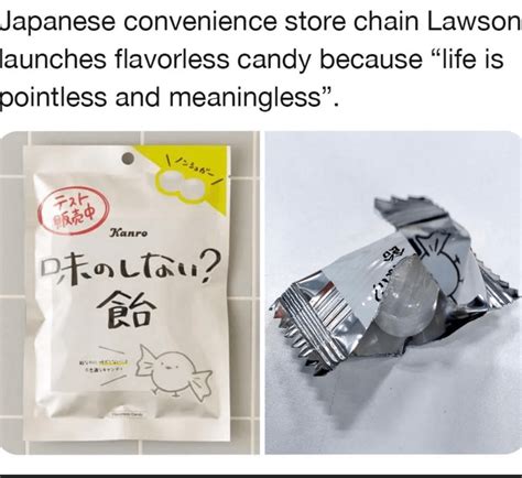 Japanese Chain Launches Flavourless Candy Rdamnthatsinteresting