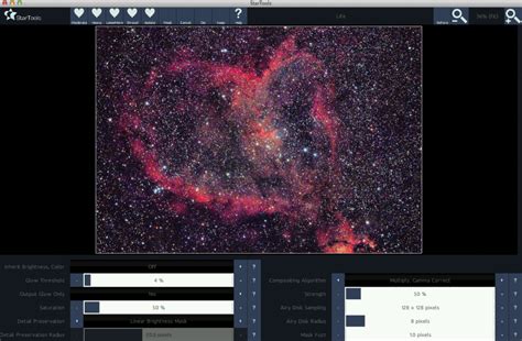 Astro Blog Delta Processing A Noisy Dslr Image Stack With Startools