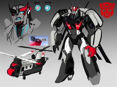 Tf X Oc Universe Crossover Design Ratchet Wip 🚁🔥 2 Eeillustration On Tumblr