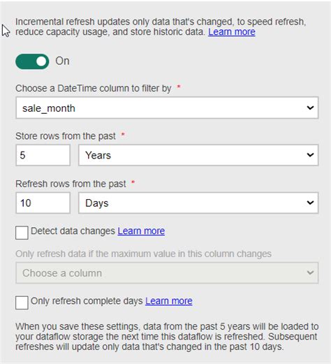 Dataflow Incremental Refresh Rpowerbi