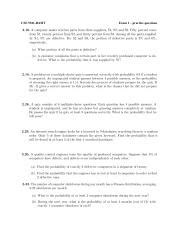 Exam1 Practice Questions 1 Pdf CSE 5301 DAMT Exam 1 Practice Questions Course Hero
