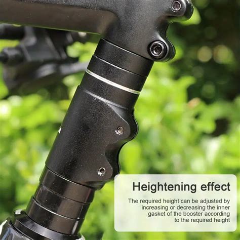 자전거 스템 라이저 핸들바 익스텐더 산악 자전거mtb 하이브리드 로드 바이크용 바 높이 업 라이저 어댑터 Temu