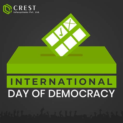 Crest Infosystems Pvt Ltd On Linkedin Crestinfosystems Democracyday Freedom Voice