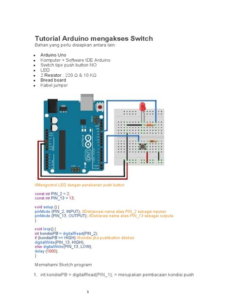 Tutorial Arduino Mengakses Switch Pdf