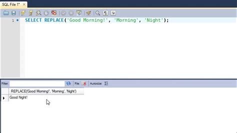 Sql Tutorial 43 Repeat And Replace Functions Youtube