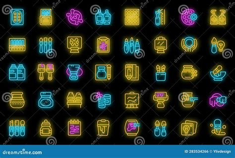 艺术工作室图标集 向量例证 插画 包括有 艺术家 图标 孩子 画架 教室 剪切 设置 缝合 283534266