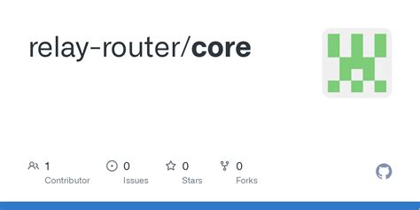 Github Relay Routercore