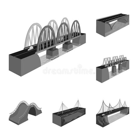 Vector Design Of Connection And Crossing Symbol Set Of Connection And Design Stock Symbol For