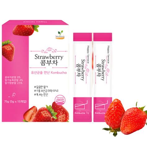 해피테라스 콤부차 스트로베리 15개입 1개 에누리 가격비교