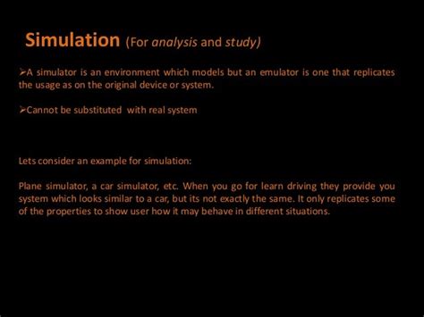 Difference Between Emulation And Simulation