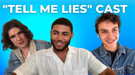 TELL ME LIES Cast Reveal Who Has Game Among Them YouTube