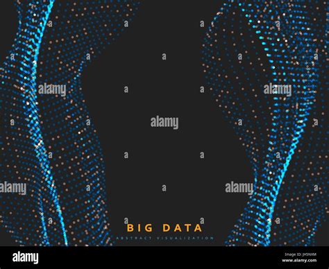 Big Data Background Information Streams System Vector Illustration Stock Vector Image And Art Alamy