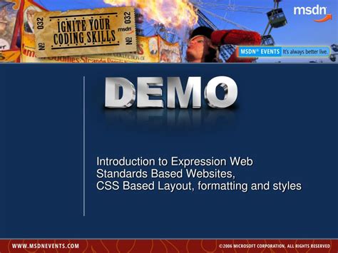 Ppt Microsoft ® Expression ® Powerpoint Presentation Free Download Id100081