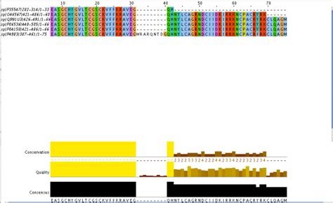 Multiple Sequence Alignment Of Dbd The World Of Bioinformatics