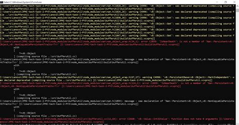 Error In Npm Install · Issue 104 · Insidesherpajpmc Tech Task 2 · Github