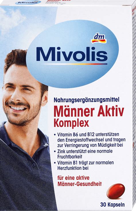 mivolis kapsle s komplexem pro aktivní muže 26 g dm cz