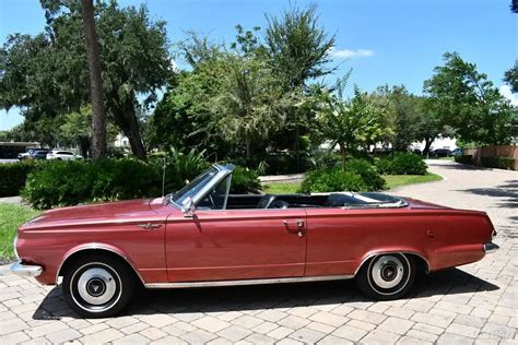 Beautiful Mostly Original1965 Plymouth Valiant Convertible 6 Cly Auto