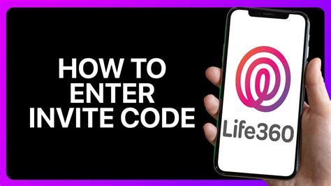 How To Enter Life360 Invite Code Tutorial Youtube