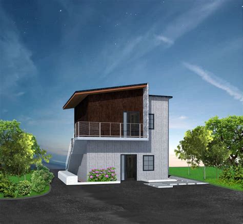 External Design And Rendering For G 1 Tiny Typical Flat Autocad Layout Attached Freelancer