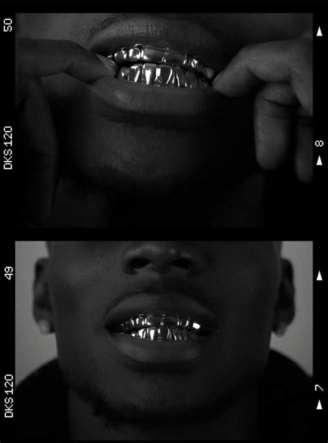 Black Photography Creative Photography Grillz Teeth Gold Grill Teeth Jewelry Tooth Gem