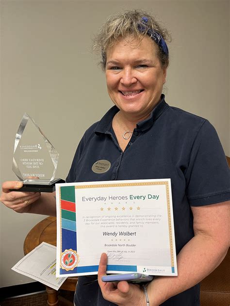 Wendy You Are Such A Joy And Inspiration To All At Brookdale North