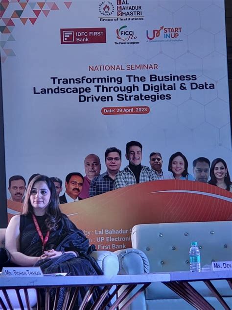I Was Invited To Speak At A National Seminar On Transforming The Business… Devanshi Seth