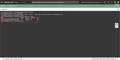3つのワーカー・ノードを使用したoracle Cloud Infrastructure Container Engine For Kubernetesの設定