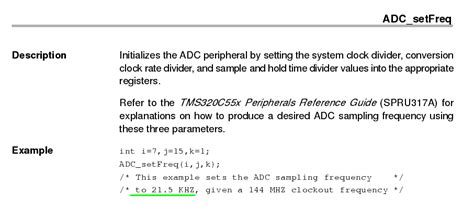 Adc Sample And Hold Period Processors Forum Processors Ti E2e