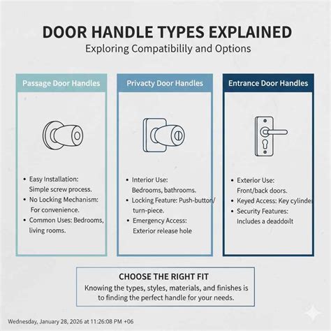 Are Door Handles Universal Exploring Compatibility And Options