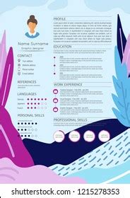 Cv Creative Images Stock Photos Vectors Shutterstock