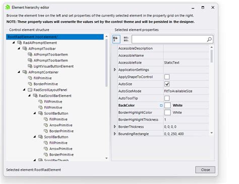 Design Time Winforms Aiprompt Control Telerik Ui For Winforms