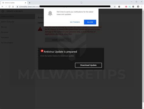 Remove Vulnerability Detect Info Pop Up Scam Virus Removal Guide