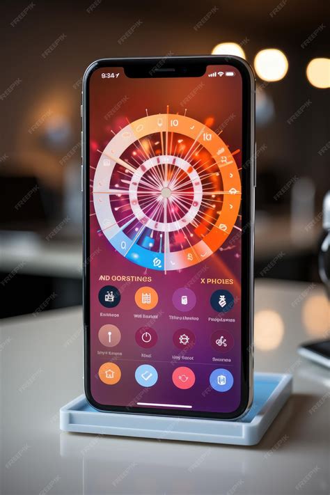 Premium Photo Mobile App Ui Mockup Generate A Sleek And Modern Ui
