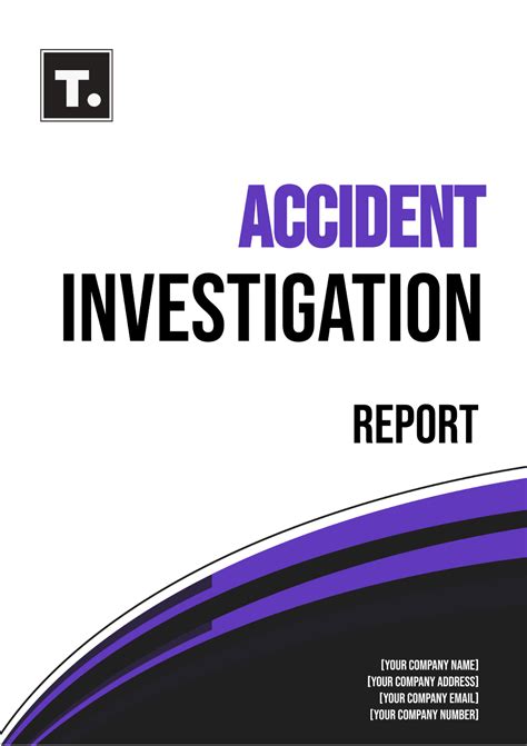 Free Accident Investigation Report Template To Edit Online