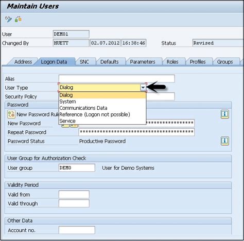 SAP Security System Authorization Concept