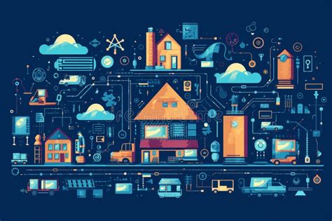 Interconnected Devices Stock Illustrations 753 Interconnected Devices Stock Illustrations