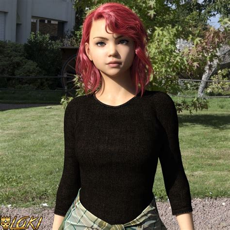 Lil Lucy Walk In The Park By 3dloki