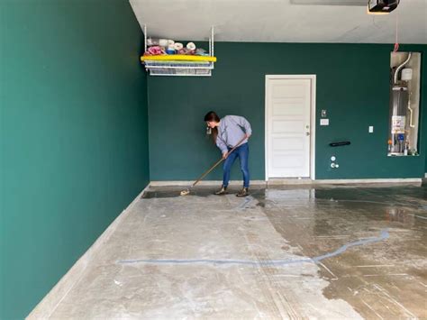 Rust Oleum EpoxyShield Garage Makeover Love Renovations