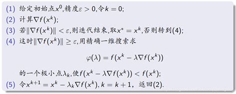 最优化方法——最速下降法，阻尼牛顿法，共轭梯度法 wolfe powell准则 csdn博客