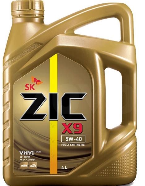 ZIC XQ 5W-40: масло премиум качества по доступной цене