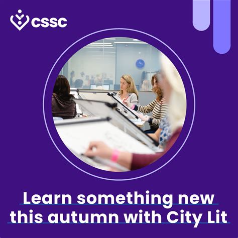 Cssc On Twitter Learn Something New This Autumn With Citylit