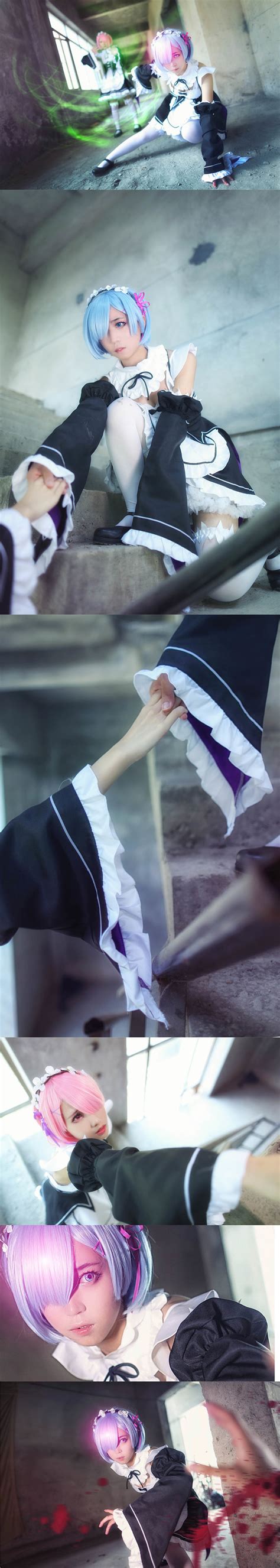 Rem Ram Cosplay Astoundingly Well Maid Sankaku Complex