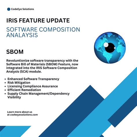 Sca Software Bill Of Materials Update Codeeye Posted On The Topic Linkedin