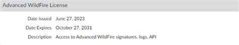 Enable Advanced Wildfire Inline Cloud Analysis