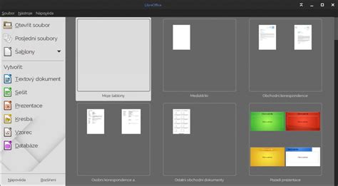LibreOffice Linux Mint CZ SK