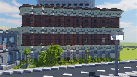 Diagonal Minecraft House Minecraft Map