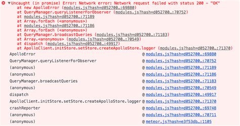 Graphql Apollo Configuration Error Stack Overflow